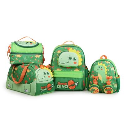 China OEM ODM 4 In 1 Custom School Backpack Set Lunch Bag Sports Bag For Kids for sale