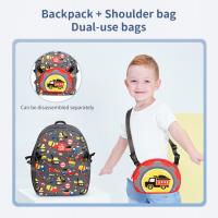 China Manufacturer 2 In 1 Shoulder Bag Boys Toddler Backpack Back To School Kids Backpack for sale