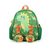 China Custom Mini Dinosaur Book Bag Polyester Fiber Kindergarten School Bag Kids Backpack for sale