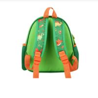 China Custom Mini Dinosaur Book Bag Polyester Fiber Kindergarten School Bag Kids Backpack for sale