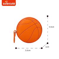 China OEM ODM Cute Basketball Tape Measure PU Soft Leather Tape Measure For Children for sale