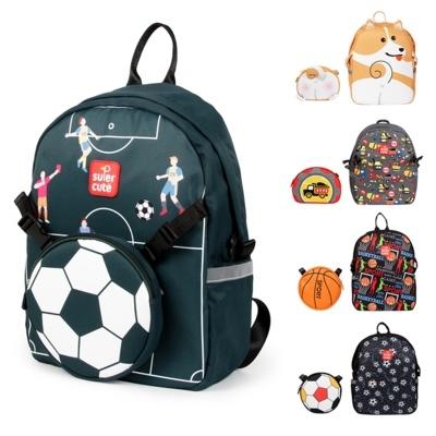 China Fashionable School Bag 2 In 1 Kids Backpack Set School Bag With Zipper For Children for sale