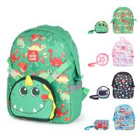 China Multi Functional  2 In 1 Kids Backpack Set School Bag Suitable For Children for sale