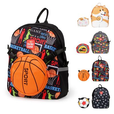 China Water Resistant Comfortable Straps Durable School Bag With Shoulder Bag For Students for sale