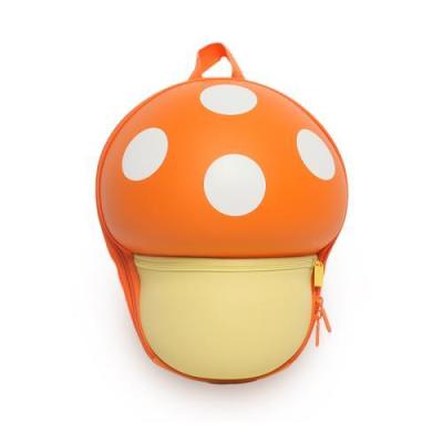 China Custom Children School Backpacks Mushroom Design School Bag Hardshell Backpack for sale