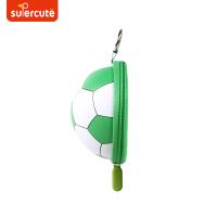 China New Arrival Unique Custom Soccer 3D Coin Purses Hard-Shell Coin Purse for sale