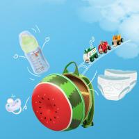 China Custom Toddler Schoolbag BackpackFruit Design Kids Anti Lost Backpack For Kids for sale