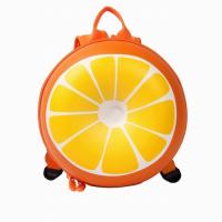 China Customization EVA Toddler Backpack Fruit Design Anti Lost Backpack Child School Bag for sale