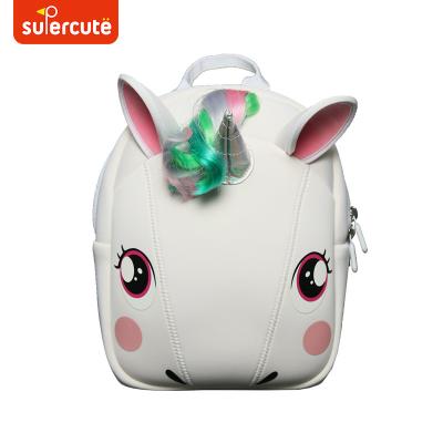 China Supercute Waterproof Kids Backpack Unicorn Bag Children School Bag For Kindergarten for sale