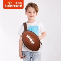 China Supercute Customizable 3d EVA PU American Football Bag Crossbody Child Shoulder Bag for sale