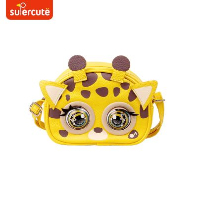 China Supercute Little Girls Shoulder Bag Intelligent Interactive Voice Blinking Bag for sale
