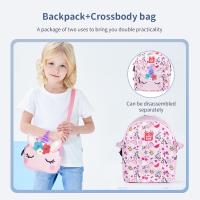 China Supercute Custom Unicorn Shoulder Bag And Backpack School Bag Set Kids Backpack for sale