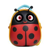 China Supercute OEM/ODM 3D Cartoon LED Labybug Kids Backpack School Travel Bags For Kids for sale