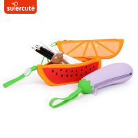 China Supercute Durable Lightweight Custom Silicone Pen Case Kids Pencil Case Easy-Carry for sale