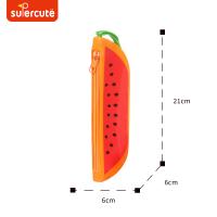 China Supercute Durable Lightweight Custom Silicone Pen Case Kids Pencil Case Easy-Carry for sale