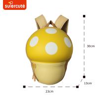 China Supplier Custom Kids School Backpacks Mushroom Design School Bag Children Book Bags for sale
