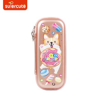 China Supercute Cute Pencil Case Customized Logo Kawaii Stationery Bag For Boys And Girls for sale