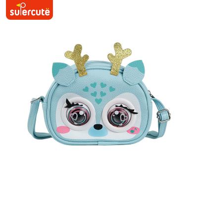 China Supercute Kids Sling Bag Bulk Order Interactive Voice Messenger Bag Shoulder Bag for sale