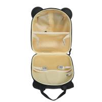 China Supercute Custom 3D Cartoon LED Panda Kids Backpack School Travel Bags For Kids for sale