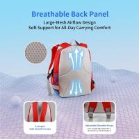 China Waterproof Custom Schoolbag With Air Cushion Belt And Stain Resistant Design for sale