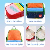 China Waterproof Custom Schoolbag With Air Cushion Belt And Stain Resistant Design for sale