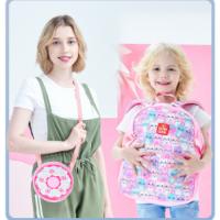 China Supercute Custom Kids Backpack 2 In 1 Shoulder Bag And Backpack Set Kids Schoolbag for sale