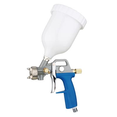 China Airbrush Top Gravity Fed Spray Gun, 1.3mm Nozzle, 600ml Plastic Cup with Lid Traditional Type for sale