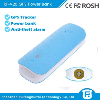 China 4500mAh long battery life hidden anti-lost spy gps tracker power bank for sale