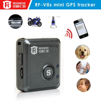 China Reachfar rf-v8s vehicle car anti gps tracker connected to vehicle battery with portable tr for sale