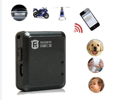 China Reachfar Rf-v8 coin size mini hidden bicycle gps car tracker for sale