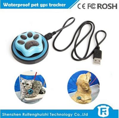 China Pet smart gps tracker inside sim card for pet dog wireless charge rf-v32 for sale