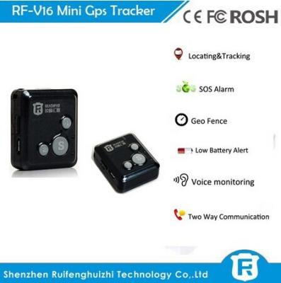 China Micro super thin gps chip tracker kids mini with two way communication tracking device rf- for sale