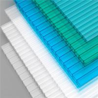 China High Quality Manufacturer'S Direct Sales Of Polycarbonate Hollow Sheet Plastic Panel Greenhouse Sunshade Panels for sale