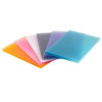 China Luxury 25mm Hollow Core Polycarbonate Sheet 2100x6000mm for sale