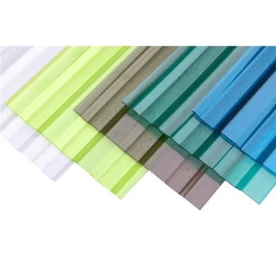 China Bathroom 18mm Anti UV Polycarbonate Embossed Sheet 36 X 48 for sale