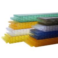 China 40mm 25mm 16mm Triple Wall Polycarbonate Panels Sheet for sale