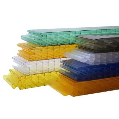 China 40mm 25mm 16mm Triple Wall Polycarbonate Panels Sheet for sale