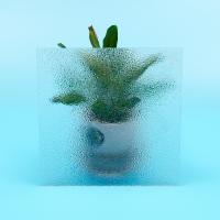 China White Frosted Polycarbonate Embossed Sheet Glass for sale