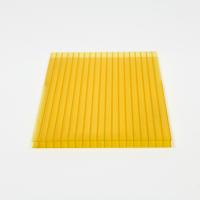 China Multiwall Polycarbonate Hollow Sheet 8mm Polycarbonate Greenhouse Panels for sale