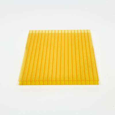 China Multiwall Polycarbonate Hollow Sheet 8mm Polycarbonate Greenhouse Panels for sale