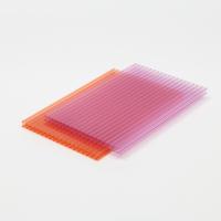 China Multiwall Polycarbonate Hollow Sheet 8mm Polycarbonate Greenhouse Panels for sale