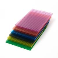 China 16mm 20mm Polycarbonate Hollow Sheet Greenhouse Pc Plastic Sheet for sale