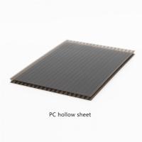China Transparent Roofing Multiwall Polycarbonate Sheets For Greenhouse for sale