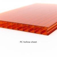 China 6mm 10mm 16mm Bronze Polycarbonate Sheet Light Transmission 80% for sale