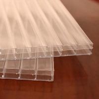 China 8mm 16mm Triple Layer Polycarbonate Sheet Bronze Triple Wall Polycarbonate for sale