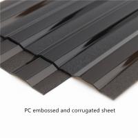 China Embossed Polycarbonate Sheet 2mm 6mm 8mm Sound Insulation for sale