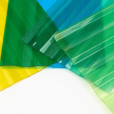 China Diamond Embossed Polycarbonate Sheet Channel 900 X 3000mm for sale
