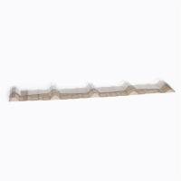 China Poly Corrugated Sheet Clear Corrugated Roofing Sheets 4m For Greenhouse for sale