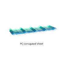 China Corrugated Translucent Polycarbonate Roofing Sheet Clear Poly Roof Panels for sale