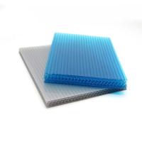 China 1MM 1.5 mm Roofing Cellular Polycarbonate Sheet Panel Manufacturer for sale